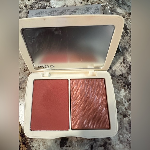 COVER FX | Makeup | Cover Fxmonochromatic Blush Duo In Spiced Cinnamon Terracotta Flush | Poshmark
